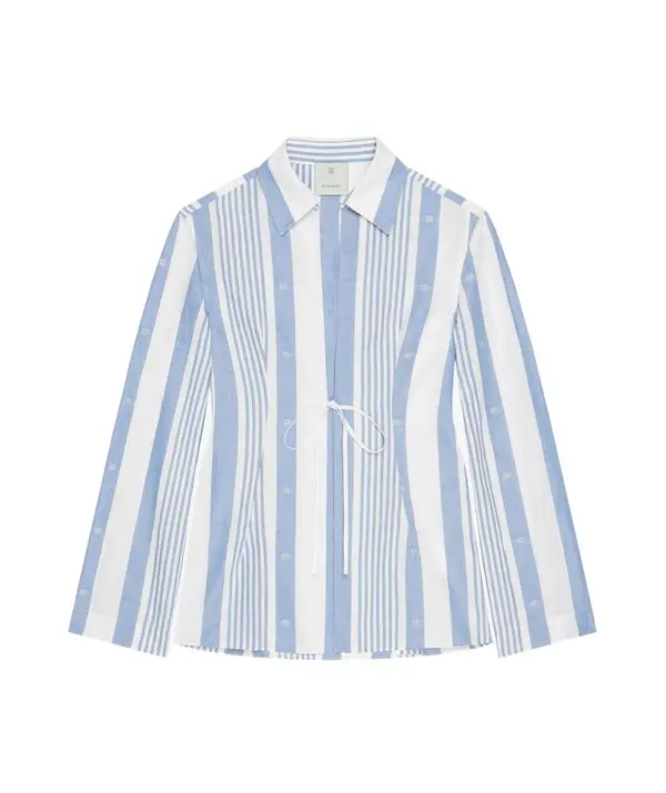 Givenchy 4g Striped Shirt - White