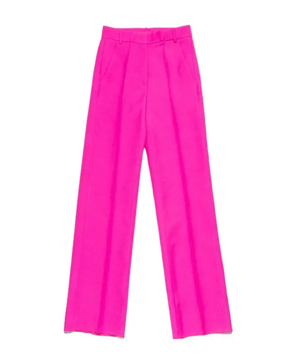 Valentino Garavani High-waisted Trousers - Pink