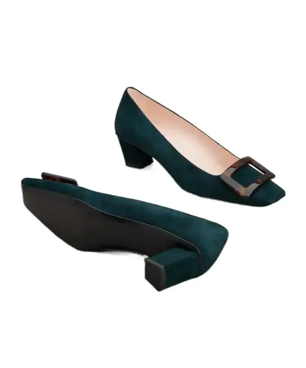 ROGER VIVIER Belle Vivier Pumps - Green