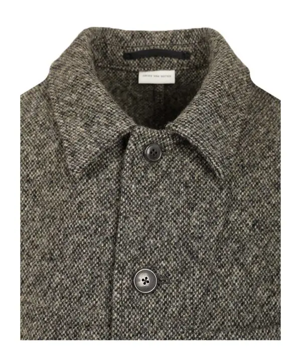 Dries Van Noten Braxton Woold Over Shirt Coats