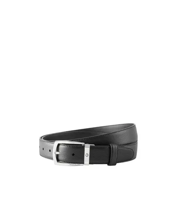 Montblanc Logo Needle Buckle Belt - Pink