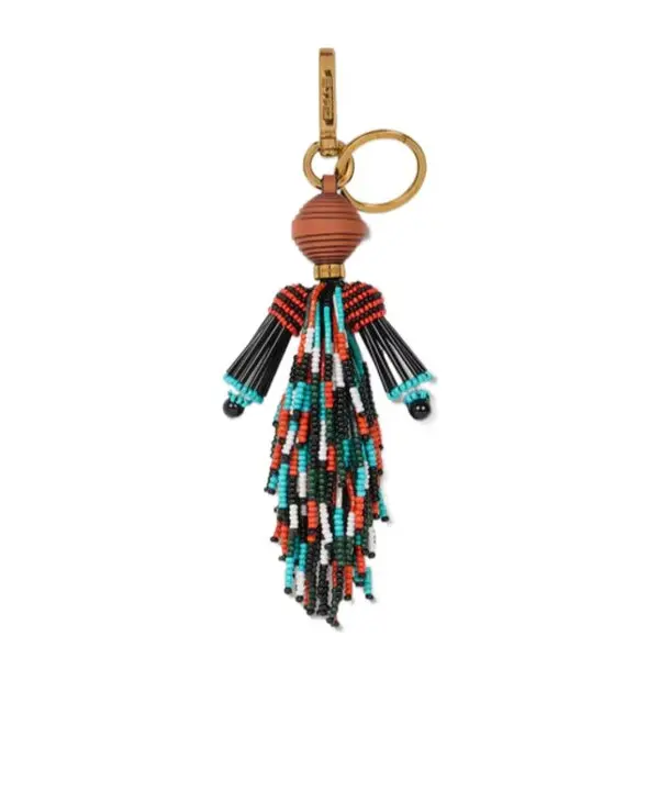 Etro Bead Embellished Keychain