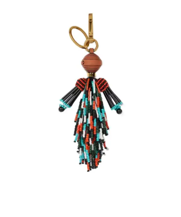 Etro Bead Embellished Keychain