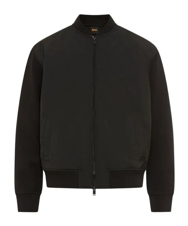 Hugo Boss Logo-embellished Bomber Jacket
