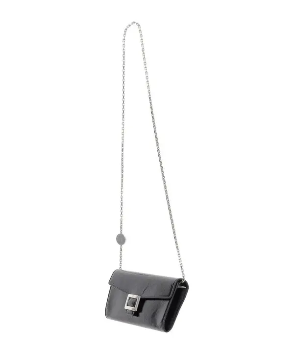 ROGER VIVIER Belle Vivier Chain Wallet - Black