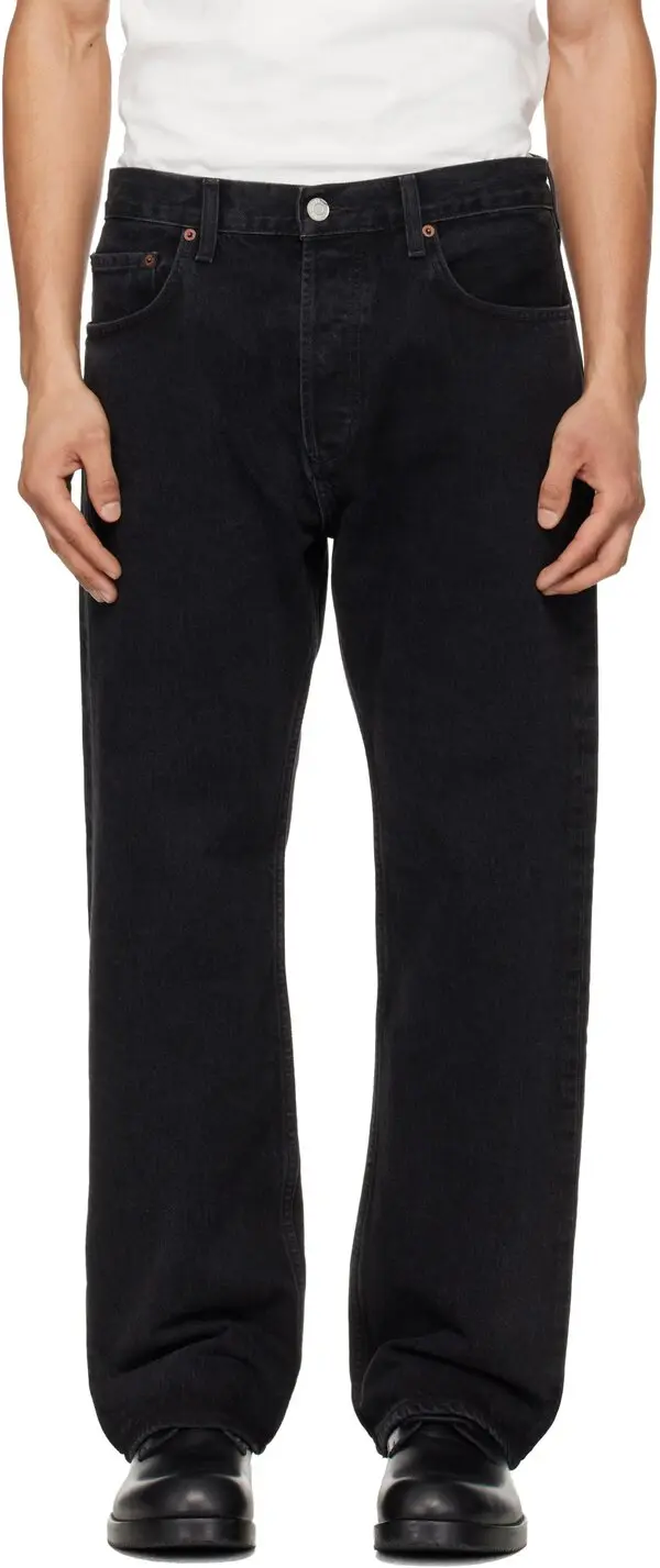 AGOLDE Magnus Straight-leg Jeans - Black