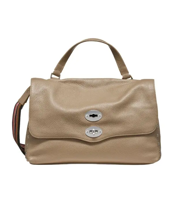 ZANELLATO Postina M Flap Crossbody Bag - Nude
