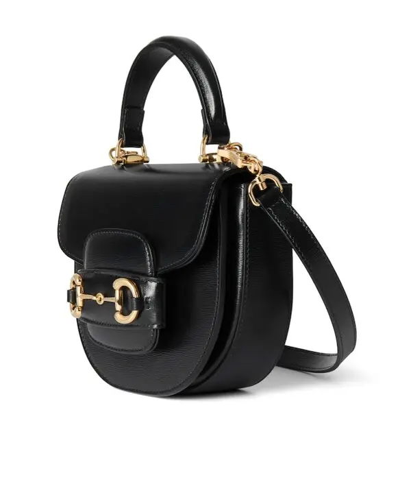 Gucci Horsebit 1955 Mini Top Handle Bag - Black