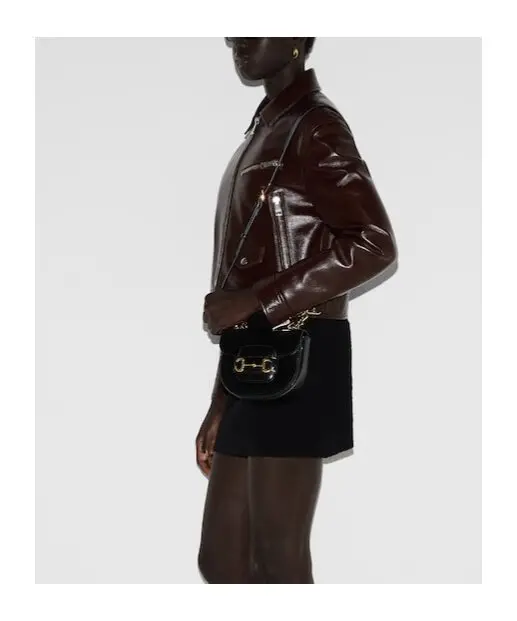 Gucci Horsebit 1955 Mini Top Handle Bag - Black
