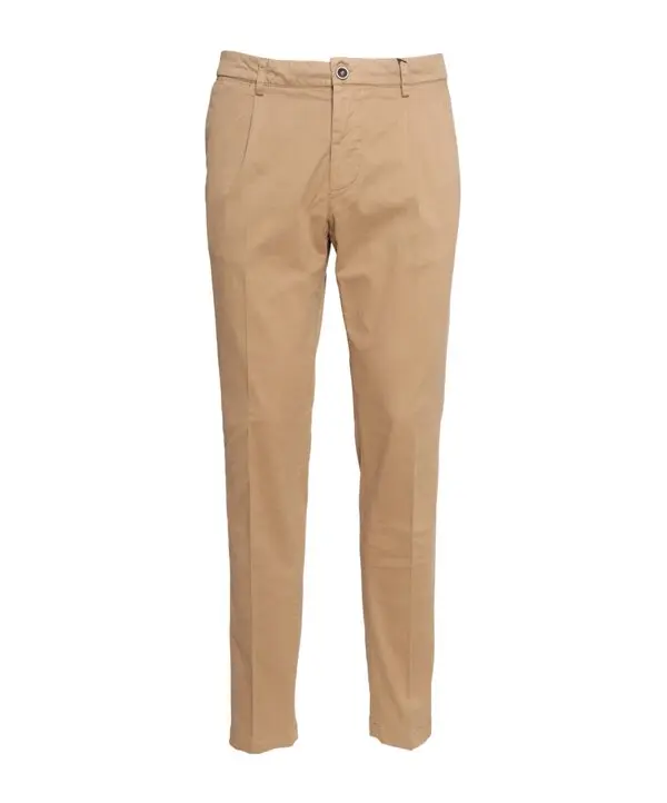 Peserico Stretch Gabardine Pleated Trousers