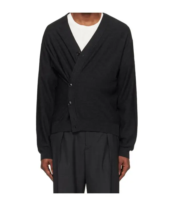 LEMAIRE V-neck Long Sleeve Cardigan