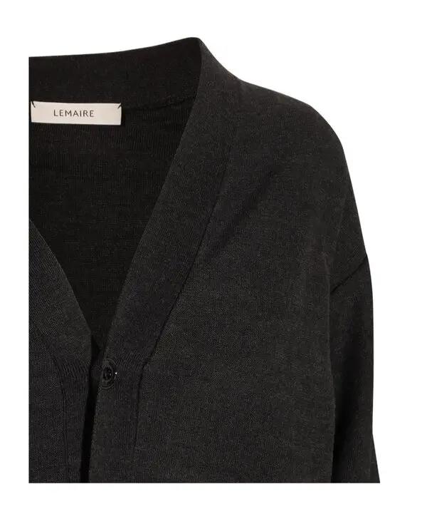 LEMAIRE V-neck Long Sleeve Cardigan