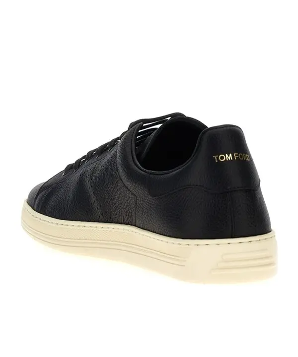 TOM FORD Warwick Lace-up Sneakers - Black