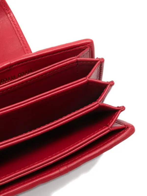 Miu Miu Matelassé Flap Wallet