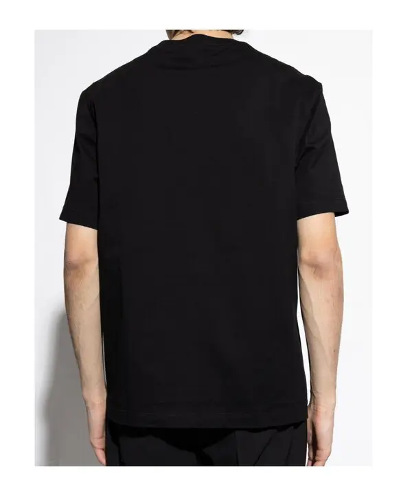 Versace Logo-printed Crewneck T-shirt