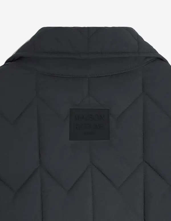 Maison Kitsuné Quilted Padded Jacket - Black
