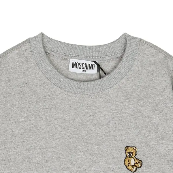 Moschino Teddy Appliqué Crewneck Sweatshirt