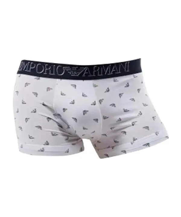 Emporio Armani Pattern Boxer Panties - Gray