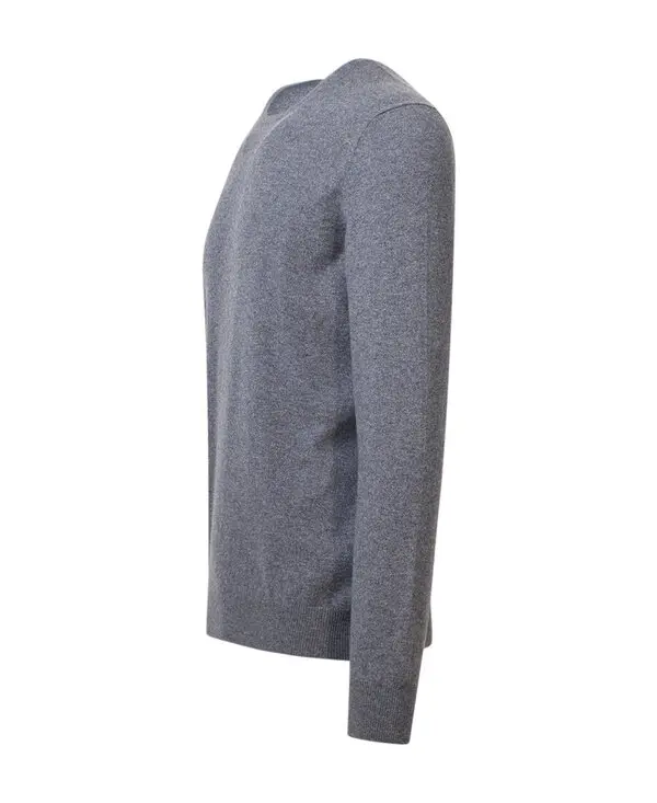 GRAN SASSO Long-sleeved Crewneck Jumper - Gray
