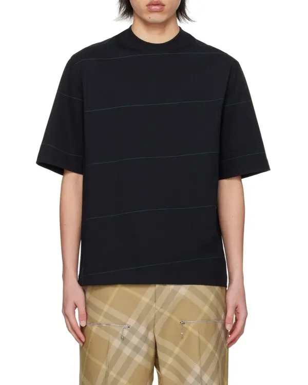 Burberry Ekd Pattern Crewneck T-shirt
