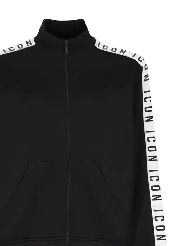 Dsquared2 Logo Tape Zip-up Jacket