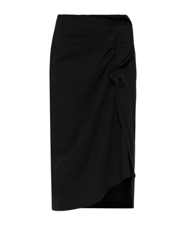 Dries Van Noten Asymmetrical Draped Skirt