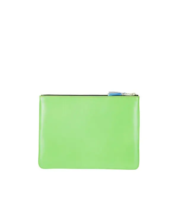 Comme Des Garçons Zip Wallet - Green