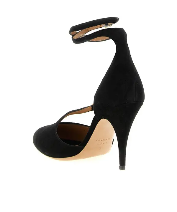 FERRAGAMO Molly High Heel Sandals With Gancino Detail