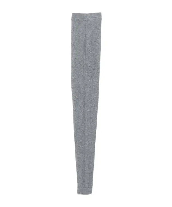 Saint Laurent High Waist Ribbed Leggings