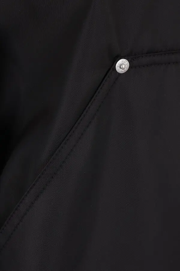 Prada Re-nylon Zipped Hooded Jacket With Logo Detail