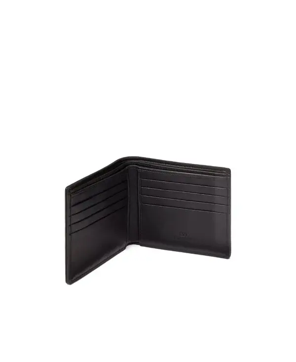 Valentino Garavani Toile Iconographe Logo Jacquard Bi-fold Wallet