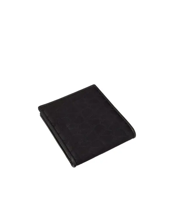 Valentino Garavani Toile Iconographe Logo Jacquard Bi-fold Wallet