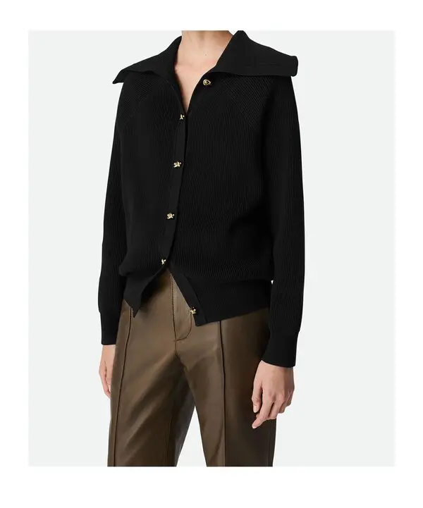 Bottega Veneta Buttoned Long Sleeve Cardigan