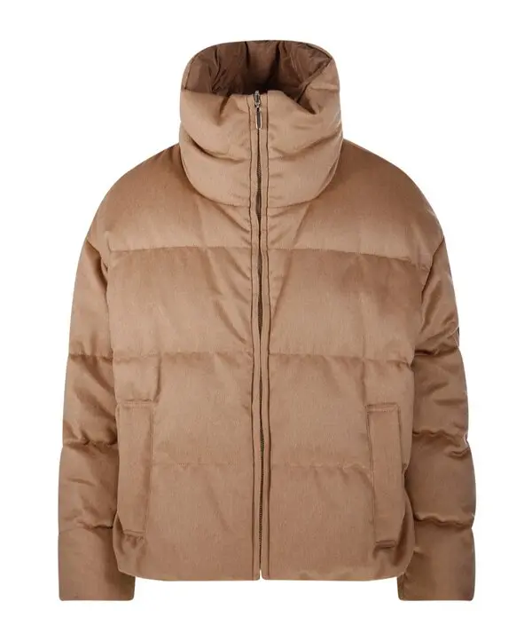 Max Mara Zip-up High Neck Reversible Jacket