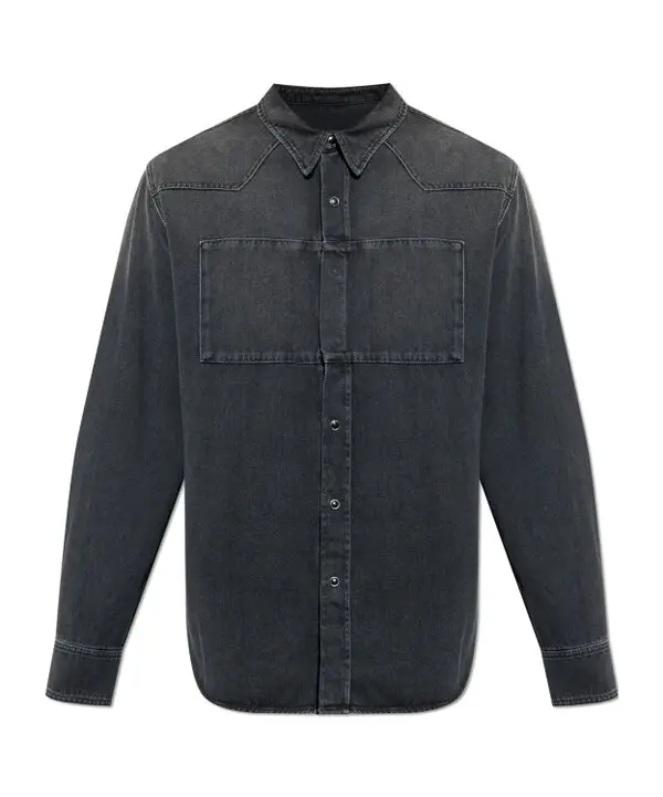 MAISON MARGIELA Long-sleeved Denim Shirt