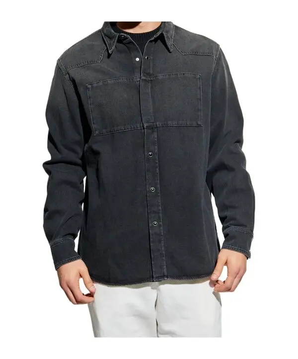 MAISON MARGIELA Long-sleeved Denim Shirt