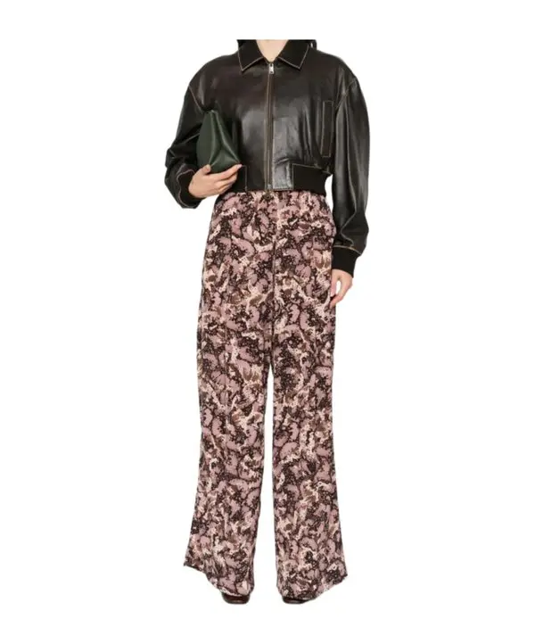 Dries Van Noten Patterned Casual Pants - Multicolor