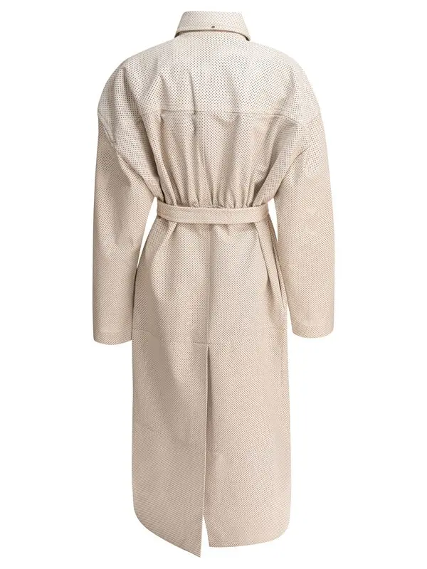 Sportmax Lapel Long Sleeve Coat