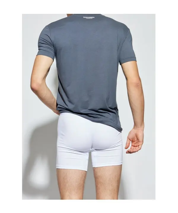 Dsquared2 Short-sleeved Crewneck T-shirt - Blue