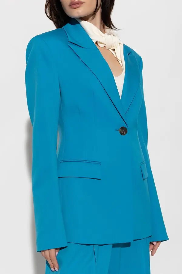 Attico Single-breasted Blazer - Blue