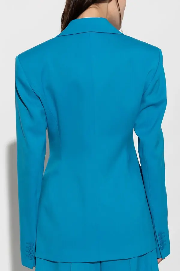 Attico Single-breasted Blazer - Blue