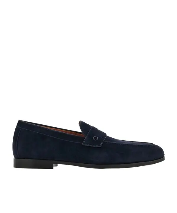 FERRAGAMO Penny Loafer - Navy Blue