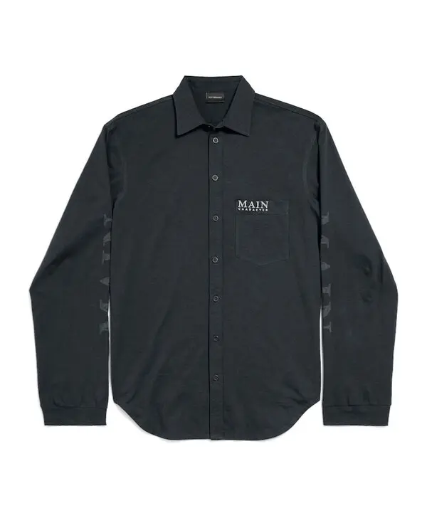 Balenciaga Main Character Artwork T-shirt - Black
