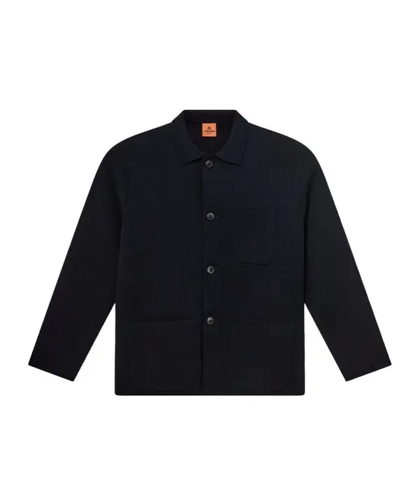 ANDERSEN-ANDERSEN Lapel Long-sleeved Sweater