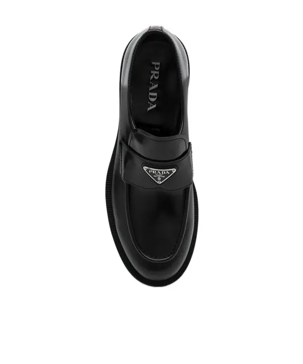 Prada Logo Loafers