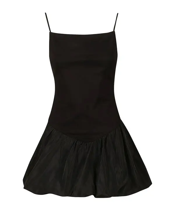 Staud Spaghetti Strap Mini Dress