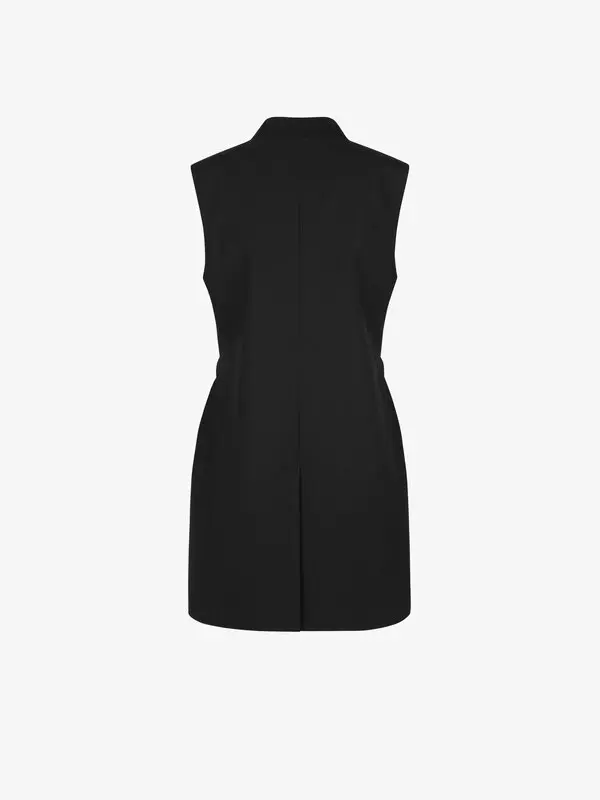 Givenchy Chain Embellished Sleeveless Jacket
