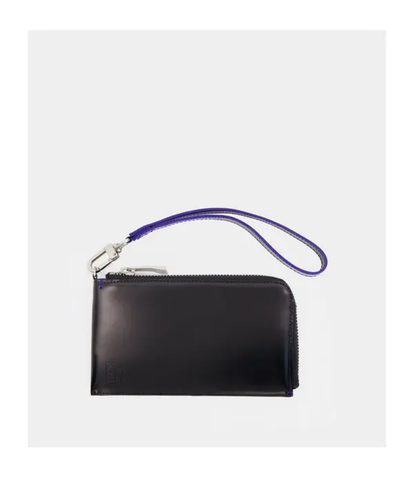 ADER ERROR Trs Tag Strap Wallet - Black