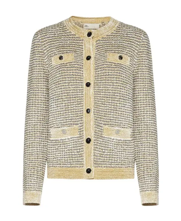 Tory Burch Single-breasted Embellished Coat - No