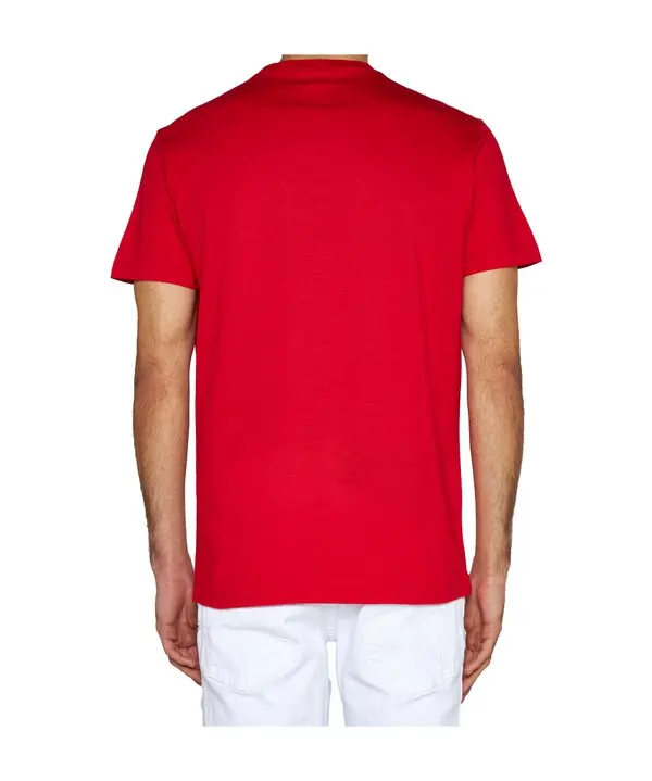Dsquared2 Logo-printed Crewneck T-shirt - Red